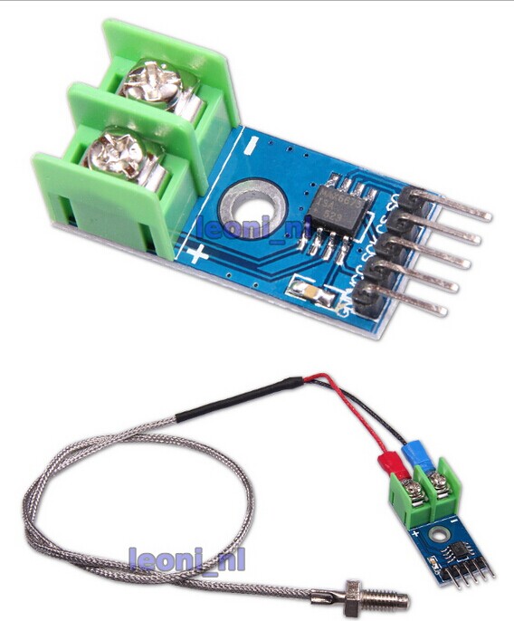 Modul MAX6675 + K Tipe Thermocouple Thermocouple Sensor Dapat Mengukur ...