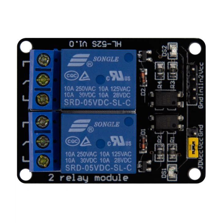 5V Dua Jalur Relay Modul Dengan Optocoupler PIC DSP AVR Produsen dan ...
